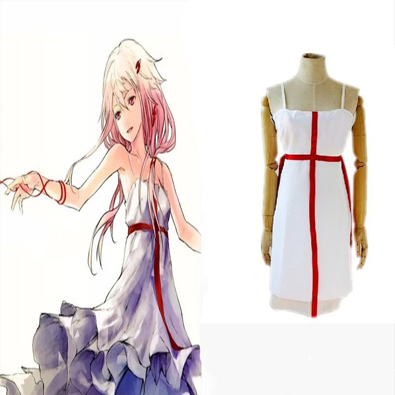 Guilty Crown Inori White Outfit