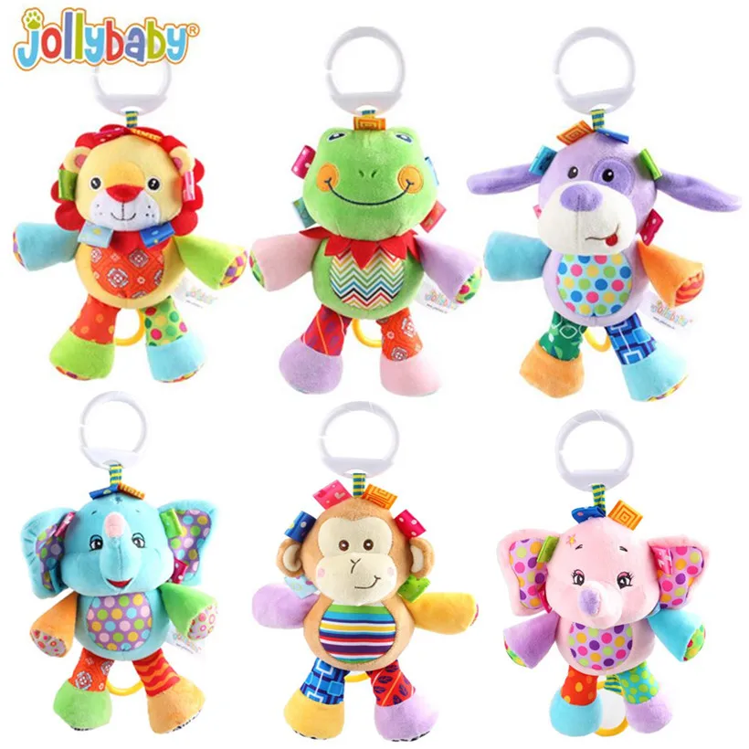 Genuine Jollybaby Child Appease Music Bell Doll 7 Designs Colorfull ...