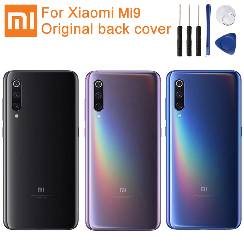 Xiaomi Original Replacement Battery Back Cover Door Glass For Xiaomi 9 ...