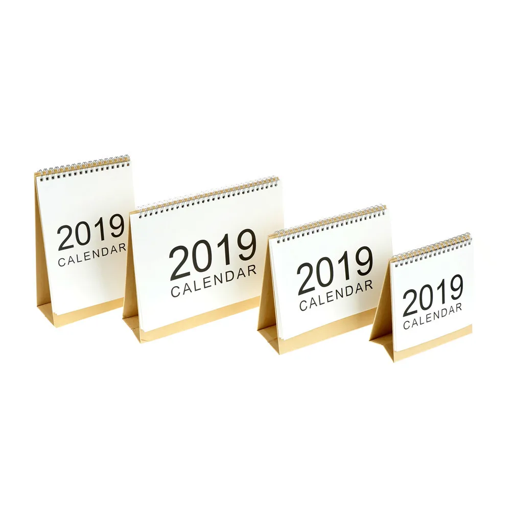 2019 Table Calendar weekly planner Monthly plan To Do List Desk ...