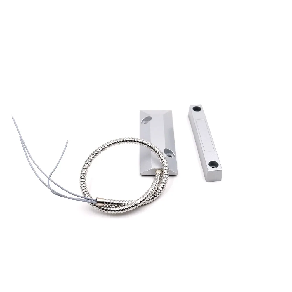 NO NC Door Waterproof Sensor Switch Zinc Alloy Alarm Magnetic Reed ...