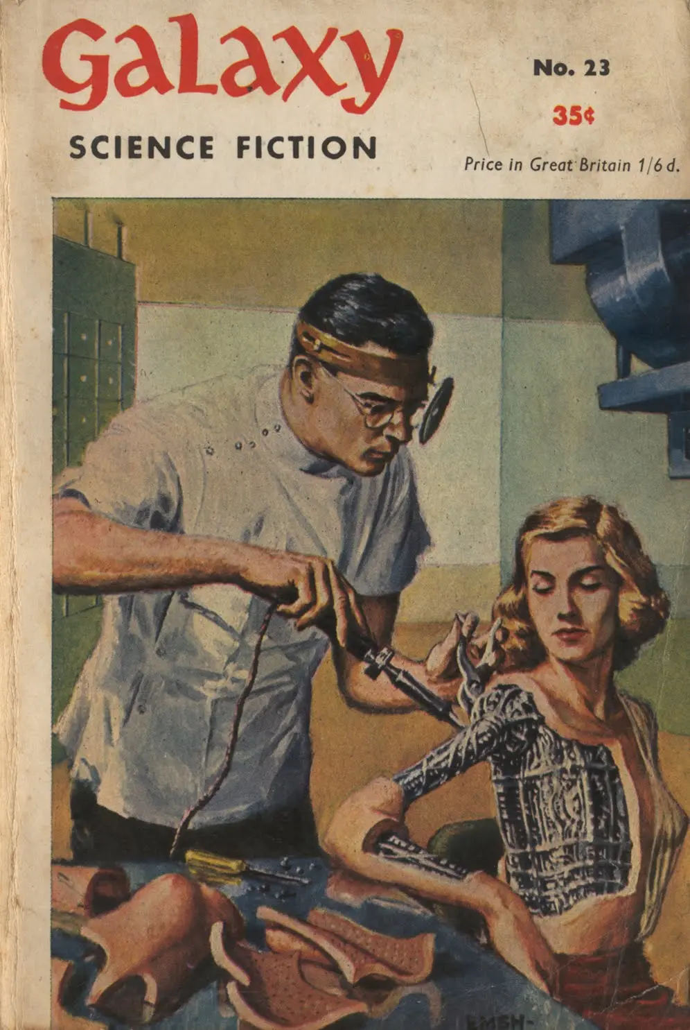 Vintage Fix The Woman Robot Sci Fi Science Fiction Classic Decorative