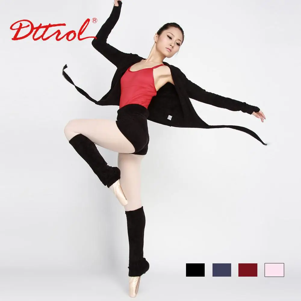 Support Dance Ballet Warm Up Three Piece Set Including Sweater Shorts And Legwarmers Dkw13 In