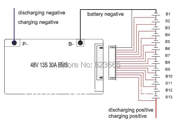 "Схема bms 13s"
