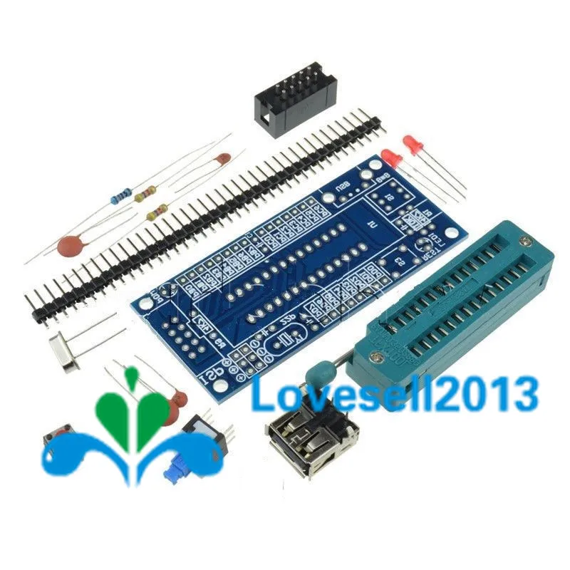 Avr Microcontroller Minimum System Board Atmega8 Development Board ... Avr Microcontroller Minimum System Board Atmega8 Development Board ...