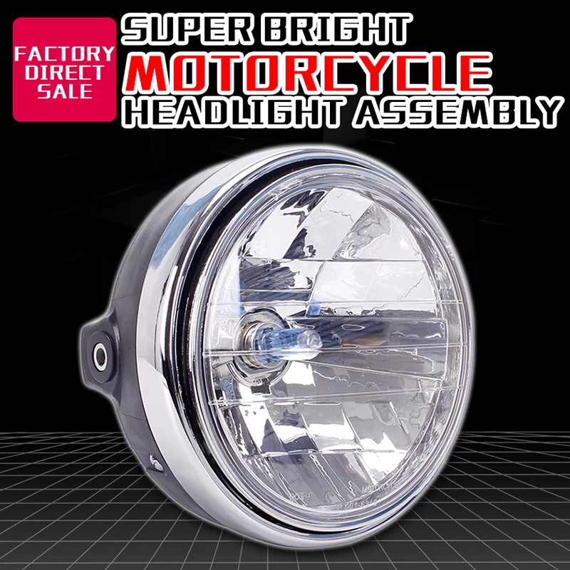 DC12V-Halogen-Bulbs-Front-Headlights-Assembly-for-Honda-CB400-CB500 ...