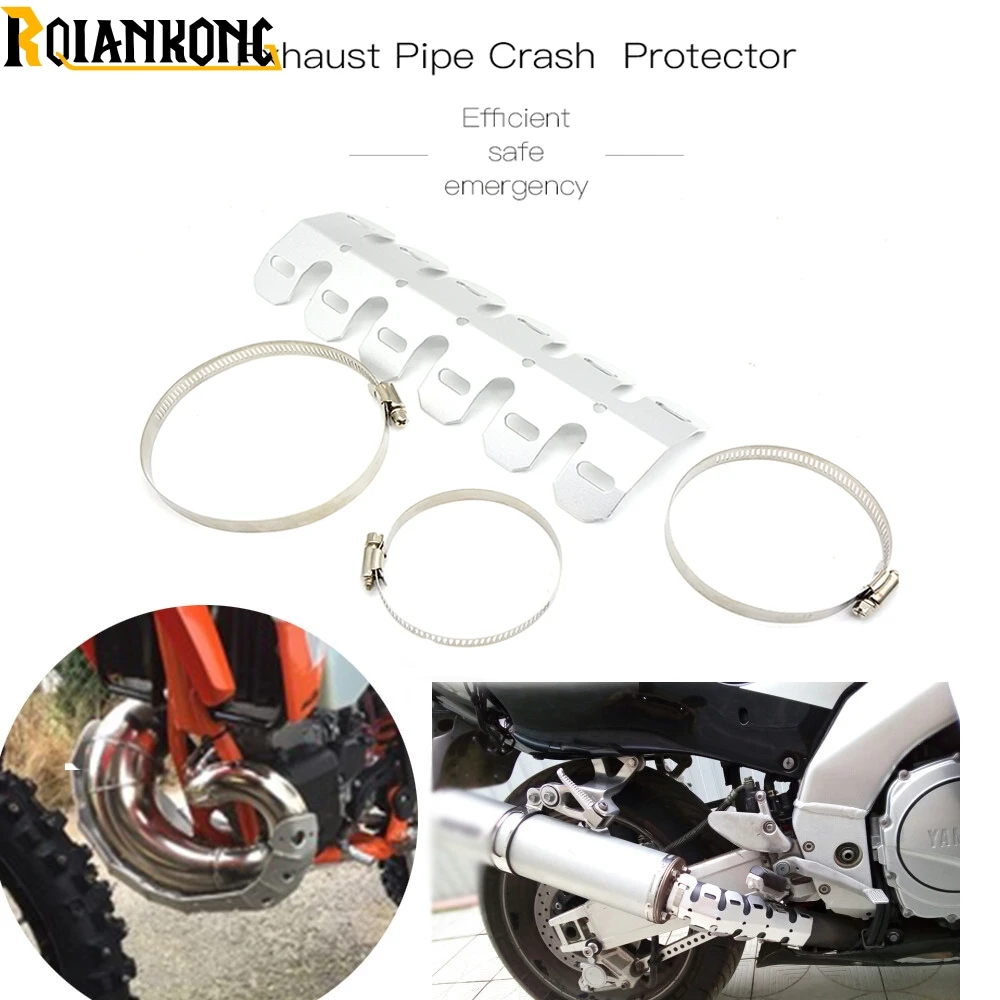Motorcycle Exhaust Muffler Pipe Guard Heat Shield Cover For SX EXC XCF ...