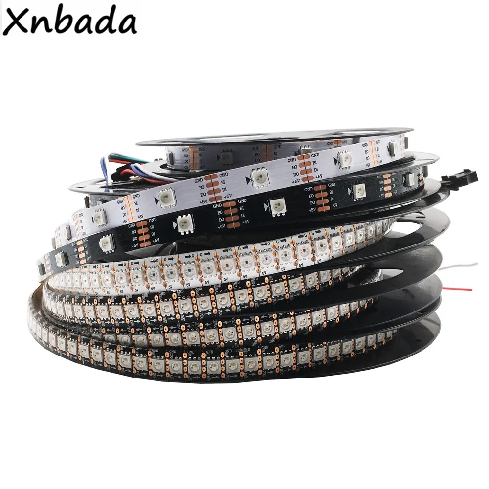 WS2813(WS2812B Update) RGB Led Strip 30/60/144 Pixels/Leds/m Dual ...