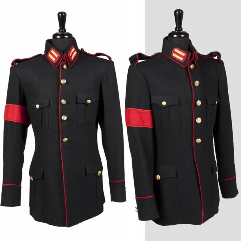 Rare Classic Fashion MJ MICHAEL JACKSON Costume Black Informal Military ...