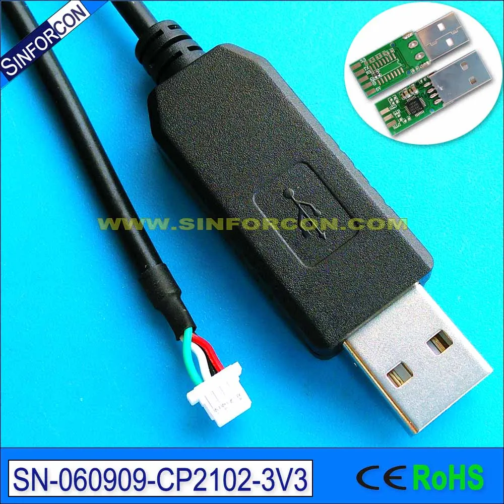 Win8 10 Sinforcon Silicon Labs Cp2102 Usb Uart Ttl 3 3v Level To Jst Sh