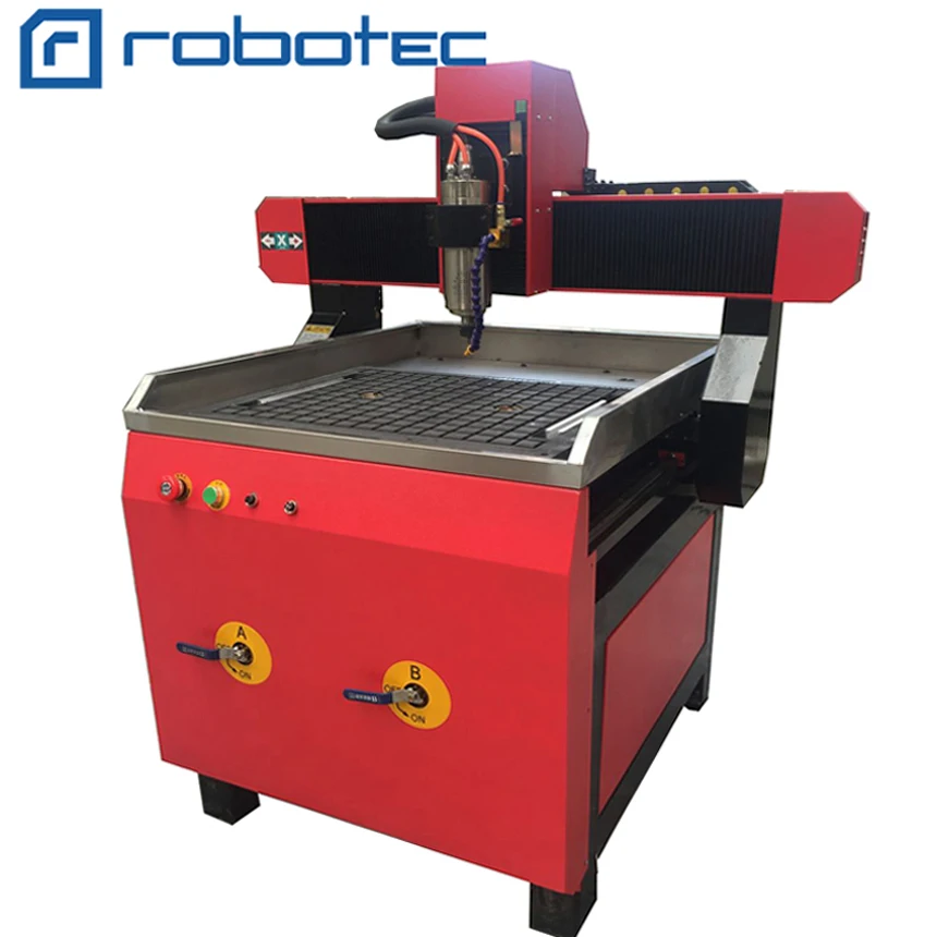 Desktop 3d cutting machine mini cnc router for metal aluminum wood ...