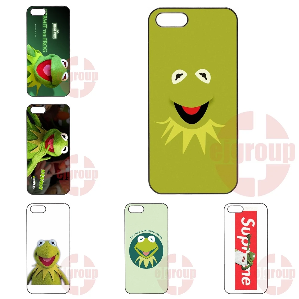 Kermit The Frog Muppets Coque Case Capa For Apple iPhone 4 4S 5 5C SE 6 ...