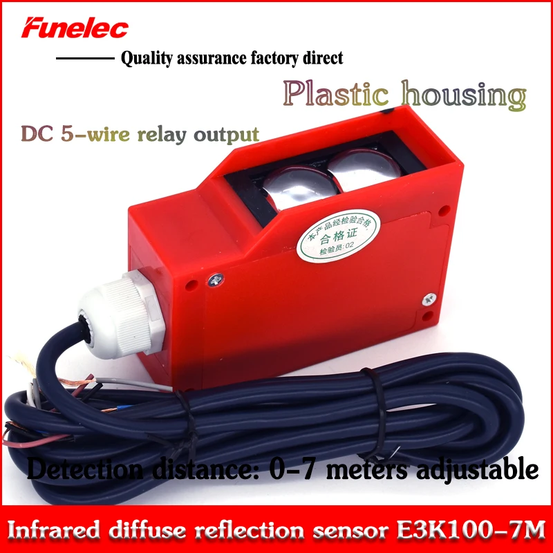 Other DIY & Tools - E3K100-7MDC photoelectric switch Long-range diffuse ...