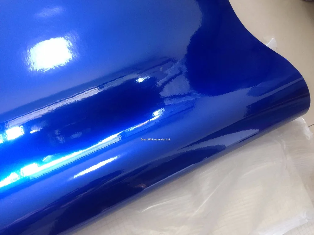 Candy Blue Car Paint
