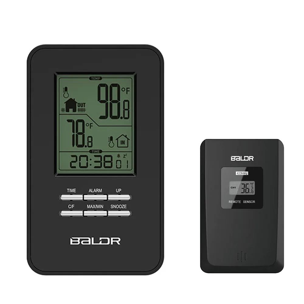 Wired server room thermometer with alarm - rewardsbooy