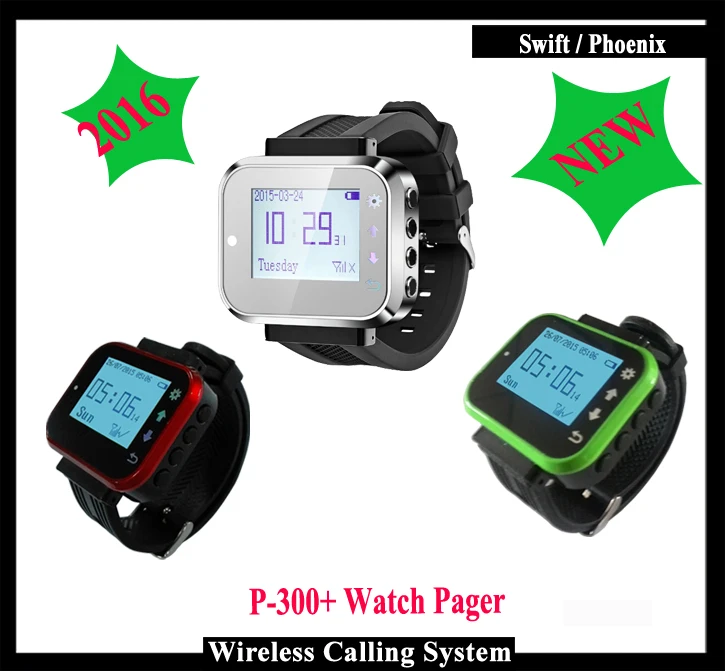 Waiter Pager Watch For Restaurant Wireless Calling System|pager watch ...