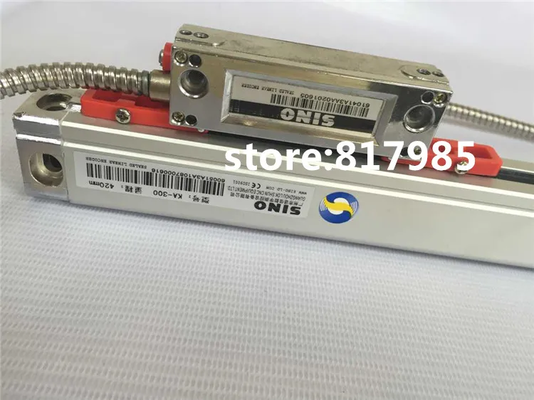 Lathes YUQIYU 670mm Lathe Linear Scale KA300 Milling Linear Grating Ruler High Accuracy Optical ...