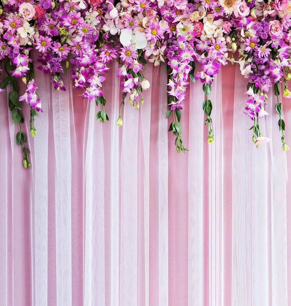 Purple Wedding Backdrop