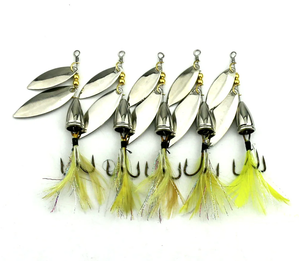 10G 8.3CM Long Shot 1 pc Lure Shine Metal Flying Lure Peche With ...