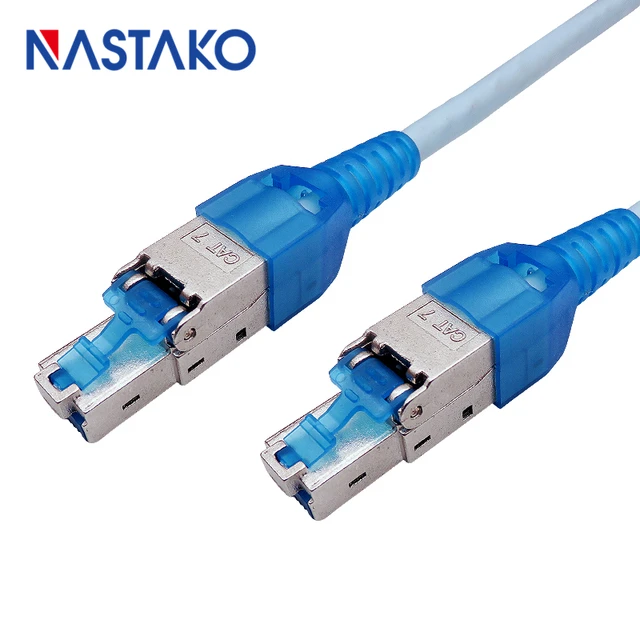 Toolfree RJ45 Cat7 Connector STP Shielded modular Plug Toolless RJ45 ...