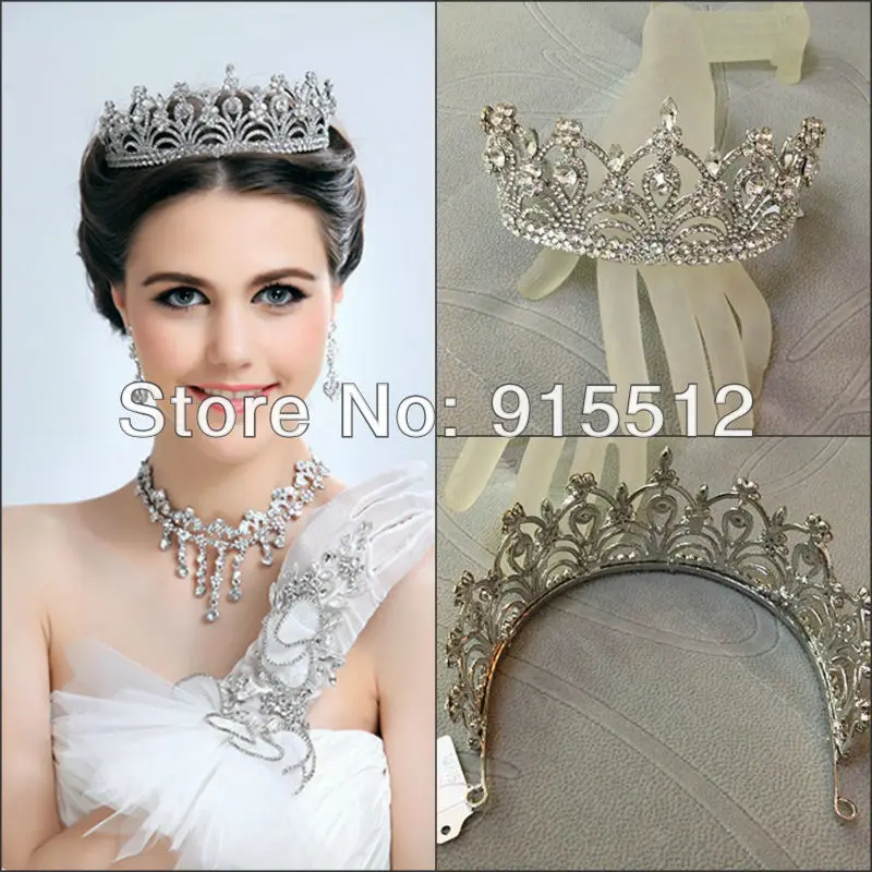 Wholeale 2014 Bling Bling Crystal Rhinestone Beautiful Big Pageant ...
