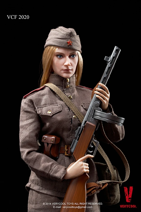 1/6 Soviet Red Army Female Soldier VERYCOOL VCF2020 Female Figure Toys ...