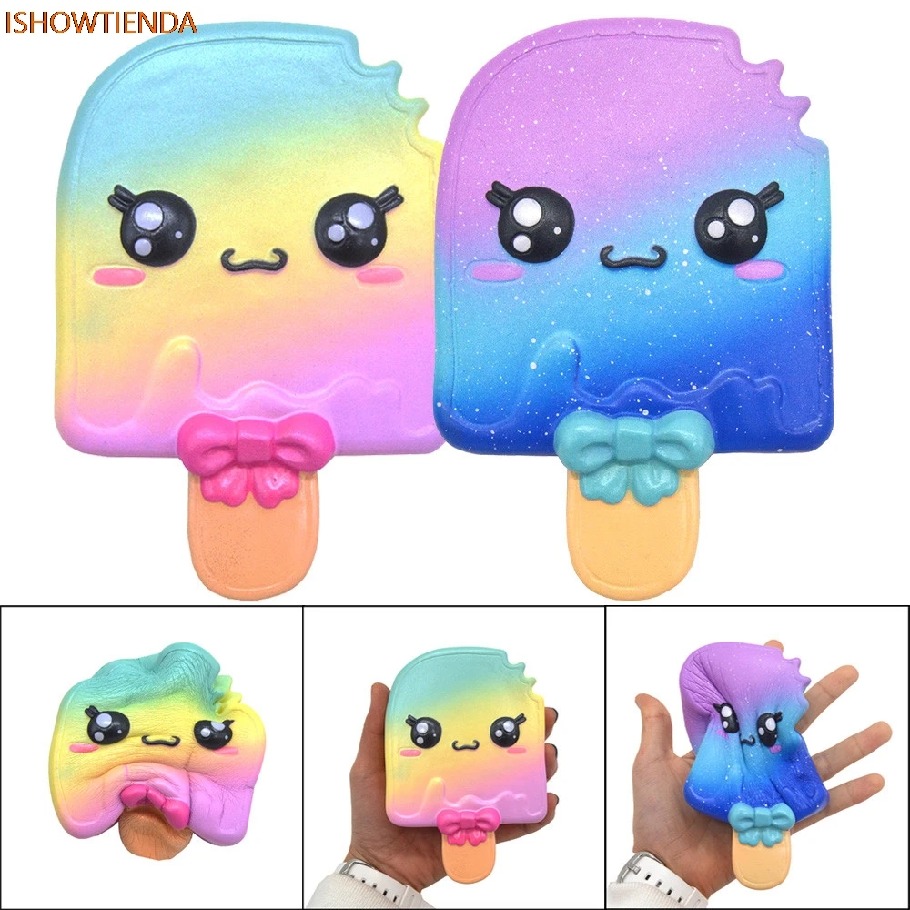 13cm Adorable Cartoon Ice Sucker Scented Squishy Galaxy Slow Rising ...