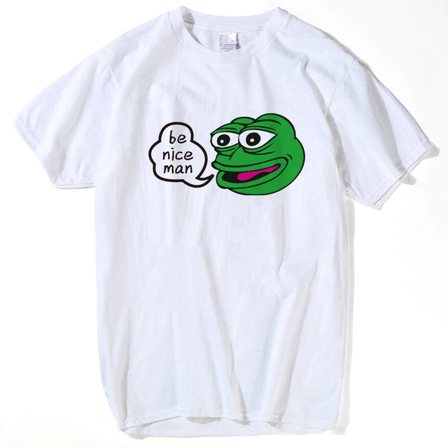 Dank Memes t shirt men 2018 summer white tops It Tee shirts Pepe Custom ...