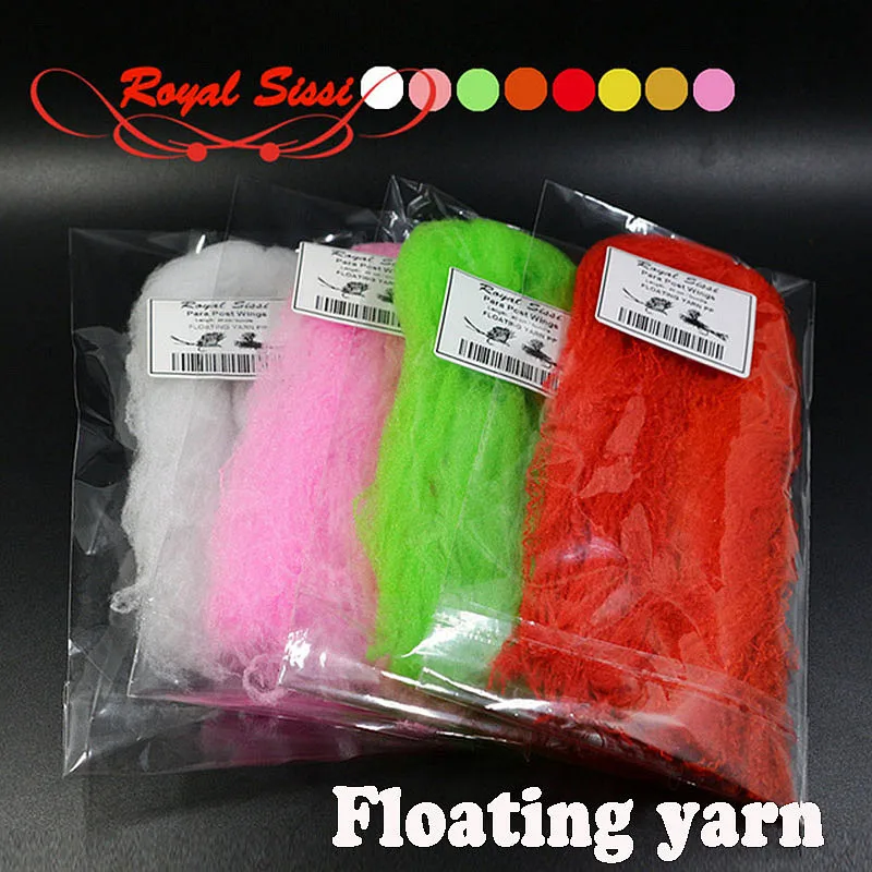 8 optional colors fly tying Para Post Wings fiber Polypropylene ...