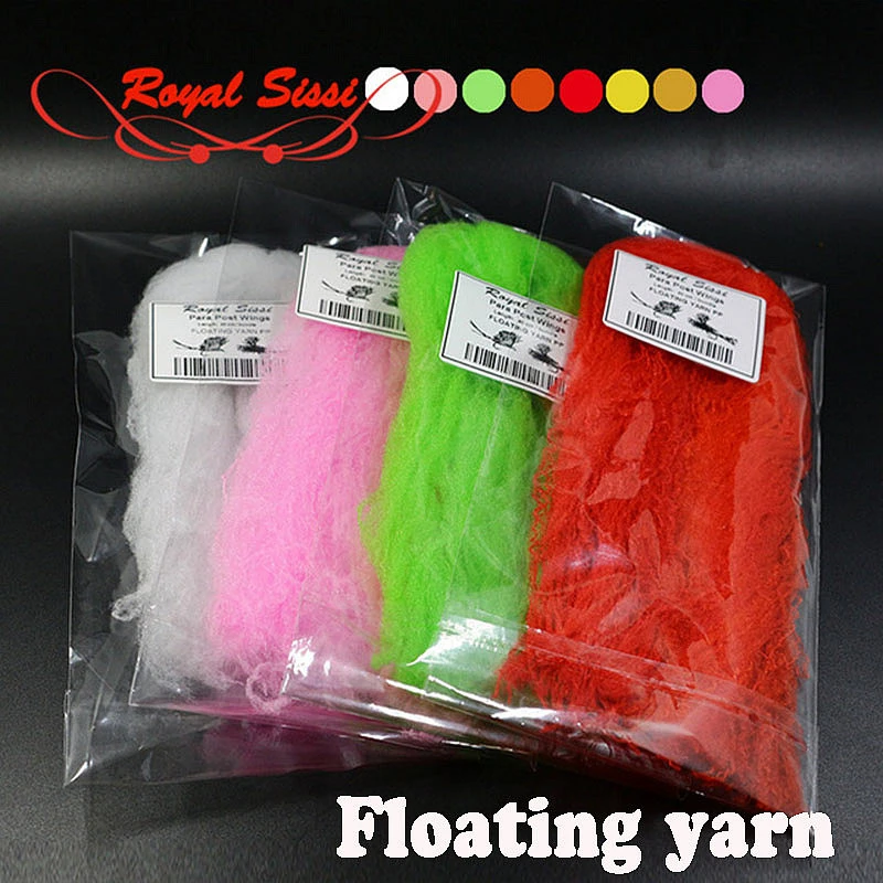 Polypropylene Parachute Wings | Polypropylene Floating Yarn - 8 Colors Fly Floating - Aliexpress