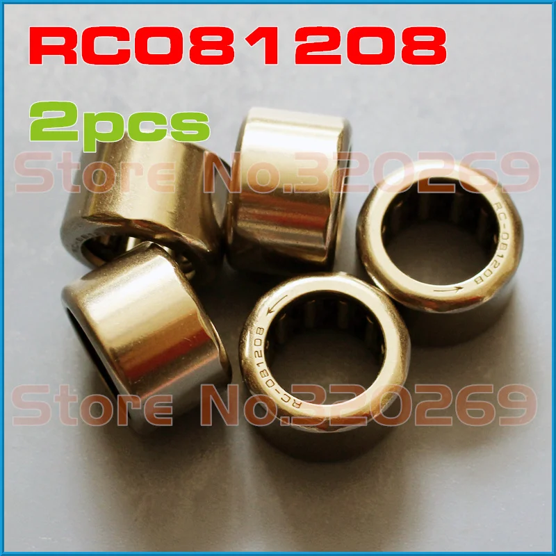2 pces rc081208 uma maneira embreagem 1/2 "x3/4" x1/2 "Polegada eixo ...