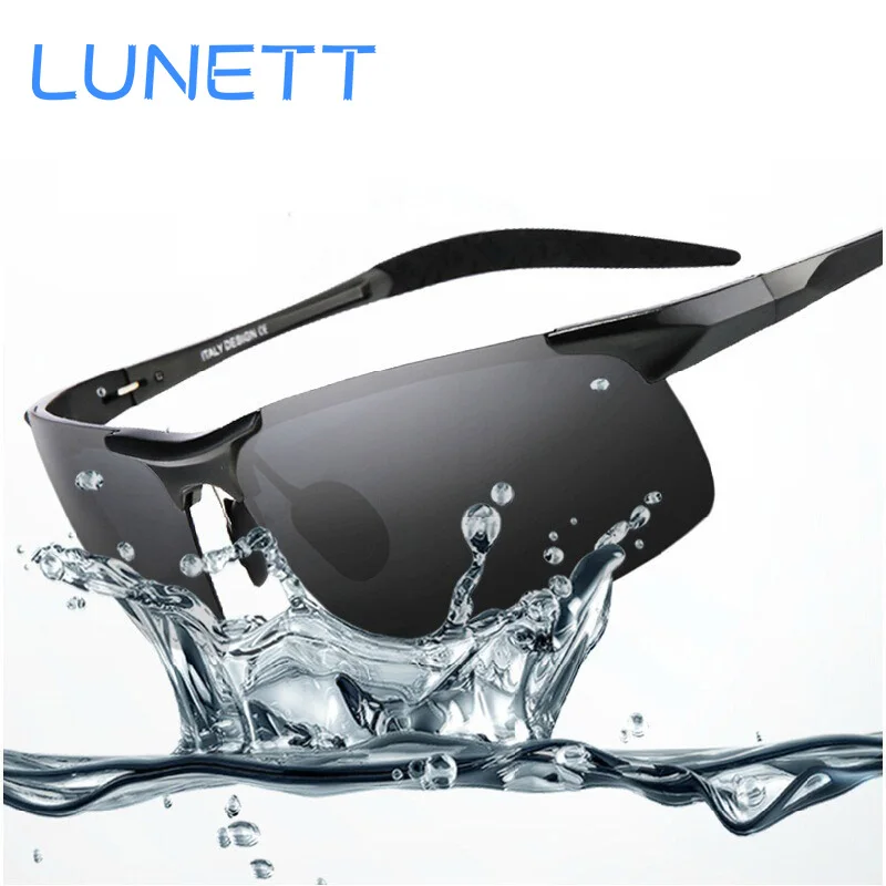 2017 Hot Sale Men's Aluminum magnesium Car Drivers Goggles Anti glare ...
