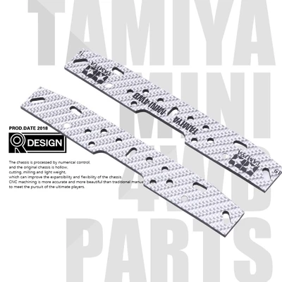 Piezas y accesorios de carreras Tamiya Mini 4WD, procesamiento ...