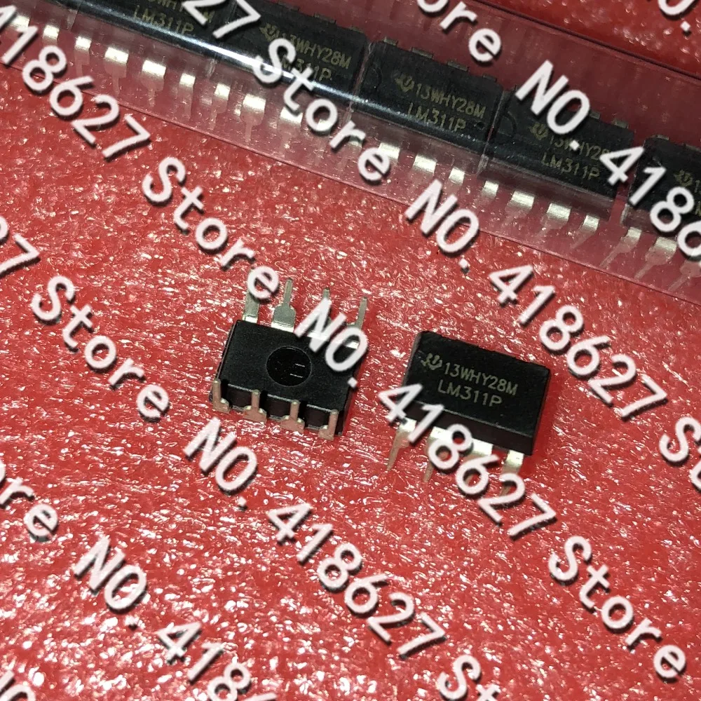 20PCS/LOT LM311 LM311P DIP 8 Voltage comparator IC chip operational ...