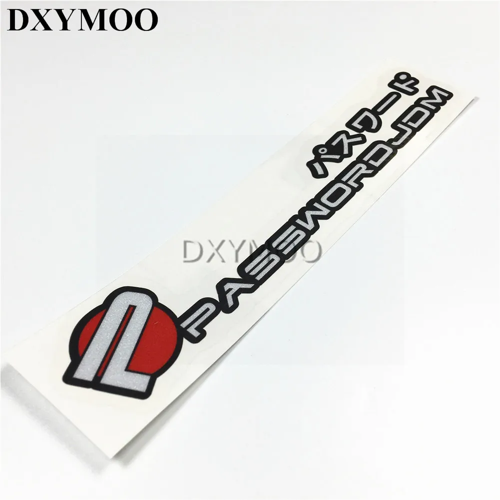 Password Jdm Decal