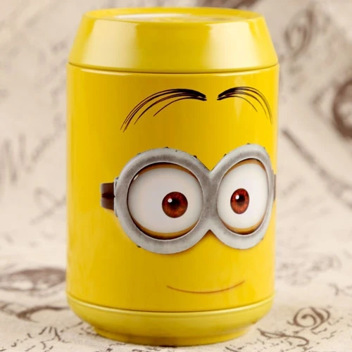 Hot Despicable Me Minions Minion Cartoon cute Cans styles Iron 13cm ...
