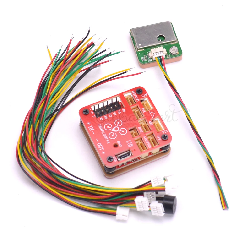 INAV FLIGHT F4 Flight Controller Built in OSD & Battery Voltage / M8N ...