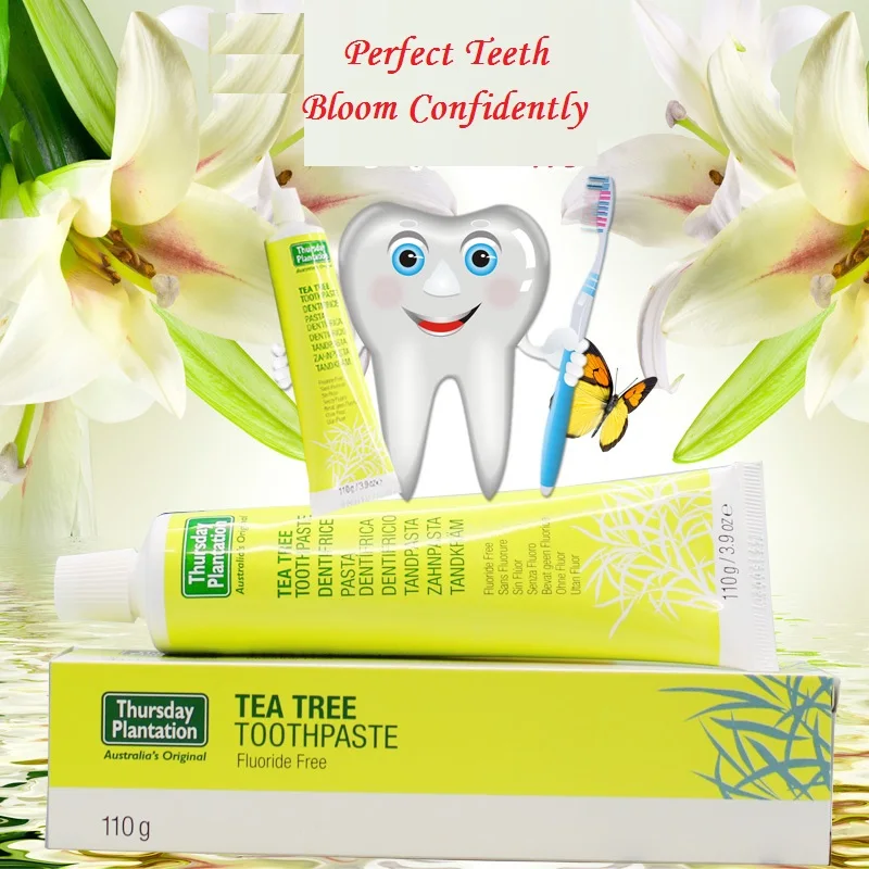 Original Australia Tea Tree Toothpaste Fluoride Free Maintain healthy ...
