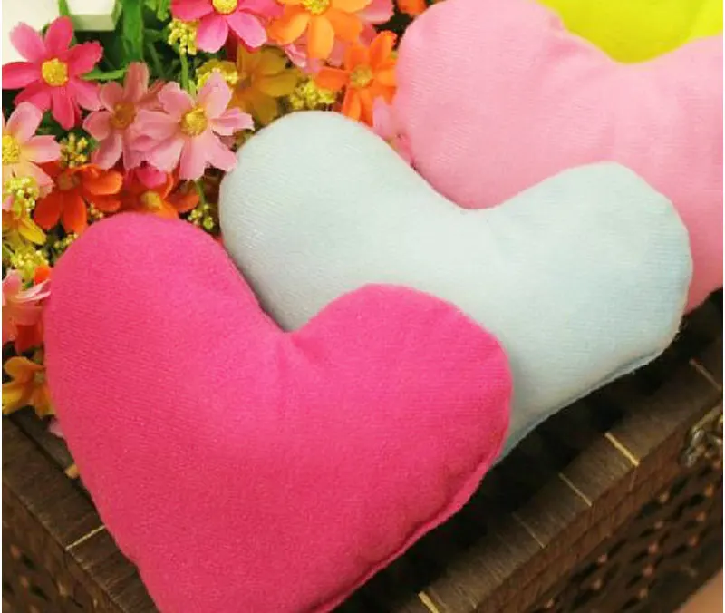 Креативные милые плюшевые игрушки в форме сердца, мягкие подушки ...