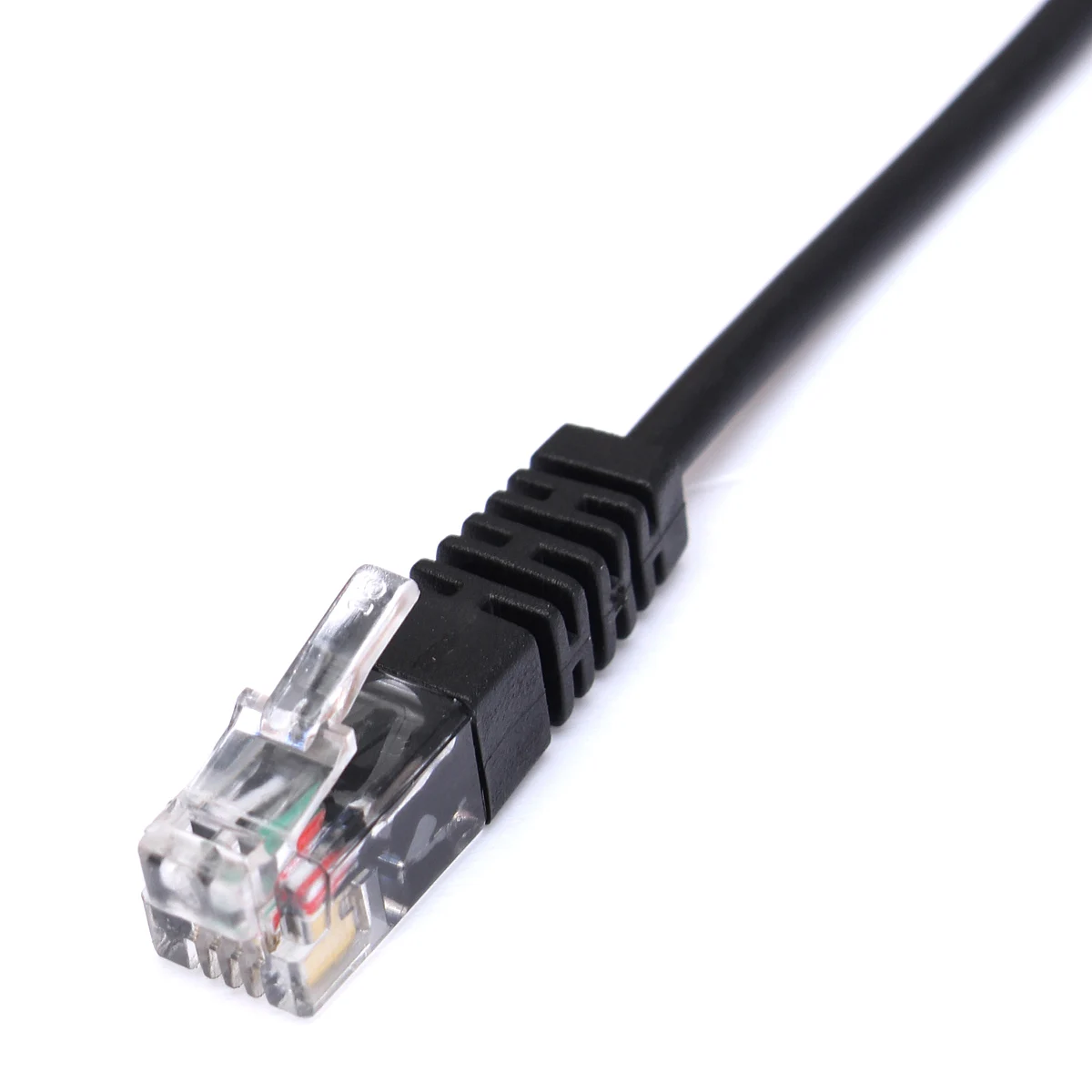 RJ11 Crystal Head Hands-free Call Center Noise Cancelling Binaural ...