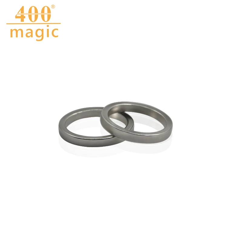 Magnetic Mini sliver thin rings Magic tricks Floating Magician ...