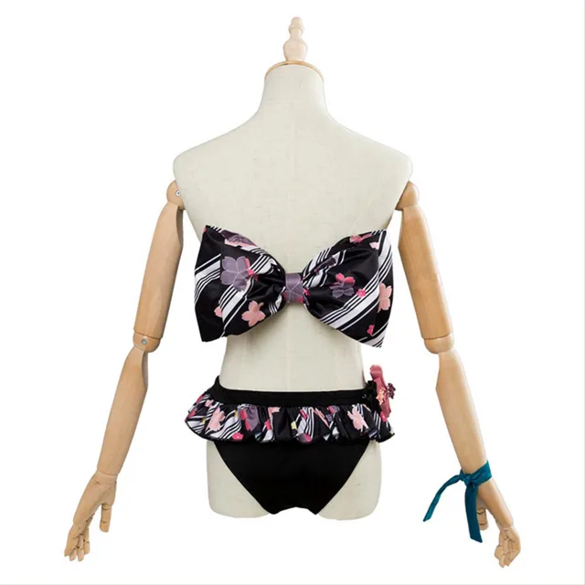 Fate Grand Order Katsushika Hokusai Swimsuit Cosplay Costume For Women ...