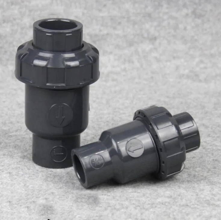 PVC non-return DN20 DN25 DN32 DN40 DN50 valve Plastic valve inner 20MM ...