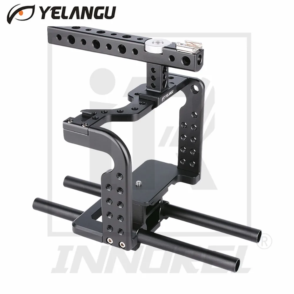 YELANGU Lightweight Aviation Aluminum Alloy CNC Camera Cage Rig Kit ...