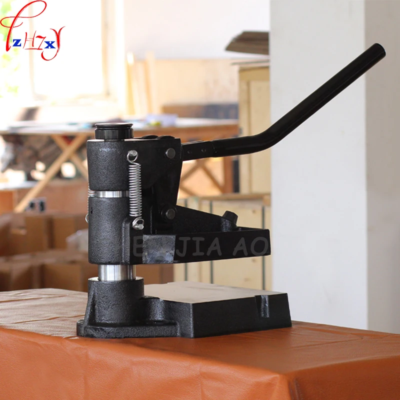 Hand-pressure Sampling Machine Manual Leather Cutting Machine Leather ...