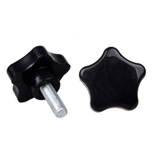 M8 Plastic Five Star handle screw adjustable Pentagram knob screws ...