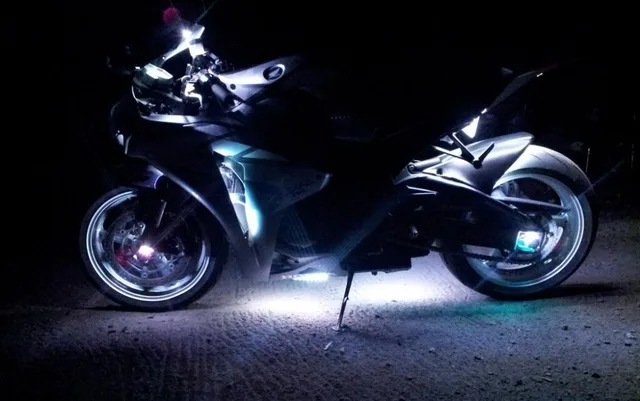 Night Glow Vinyl Motorcycle Graphics