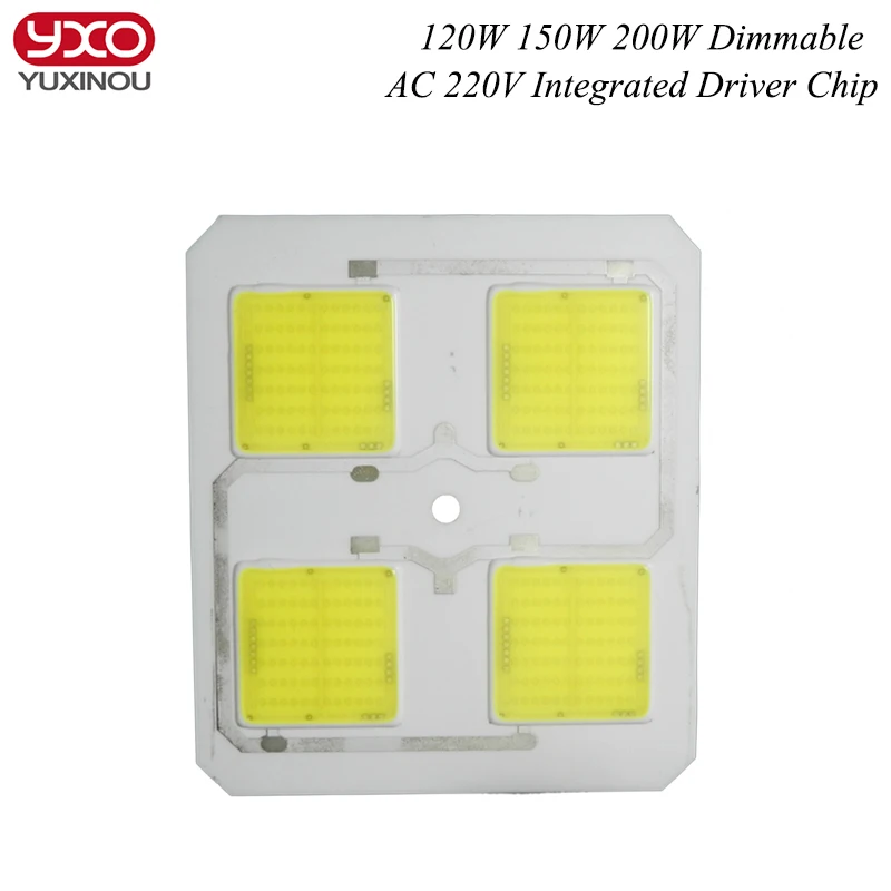 AC 220V 120W 150W 200W Driverless ceramic cob module chips integrated ...