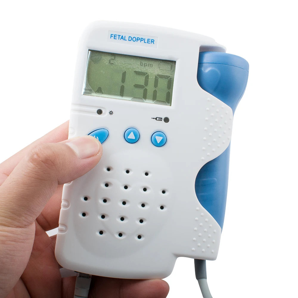 2017 New Arrival Pocket Fetal Doppler Fetal Heart Detector FDA/CE 3Mhz ...