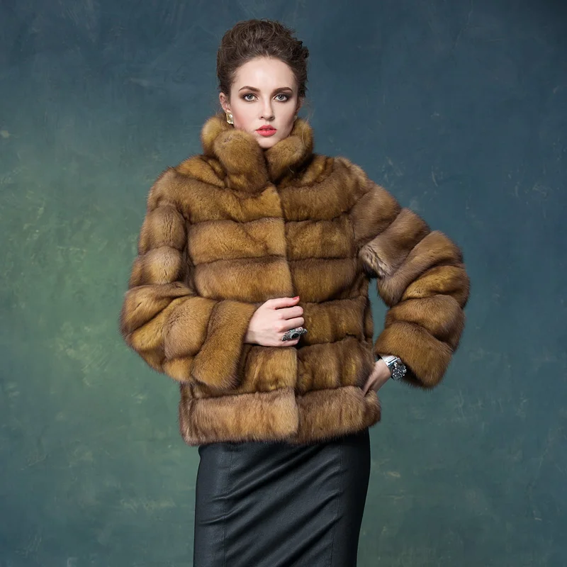 Lolo Fur Imports Of Russian Sable Fur Luxury Fur Coat Quality Gold Mink ...